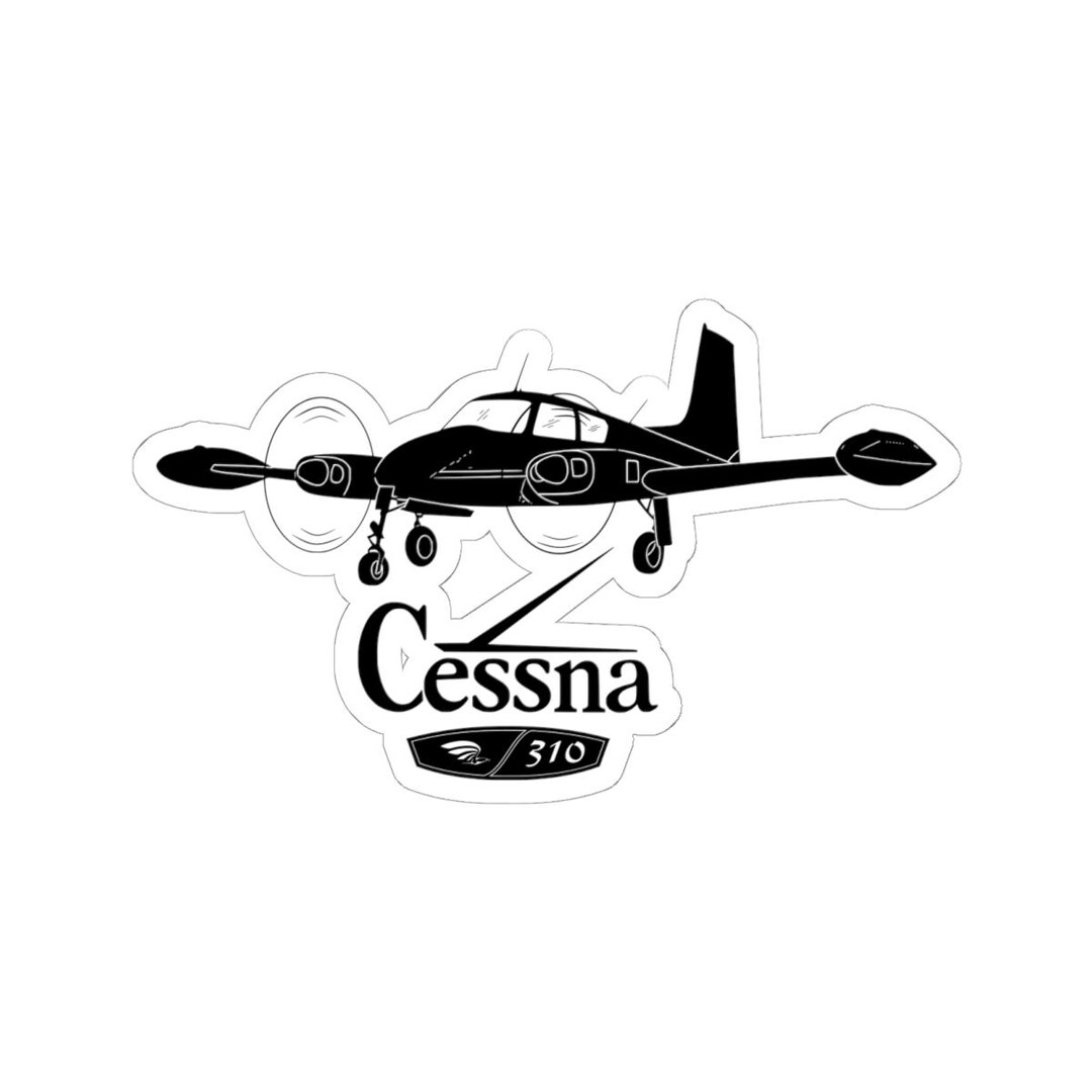 CESSNA 310P | Aviation Sticker | Decal Sticker | Airplanes Sticker ...