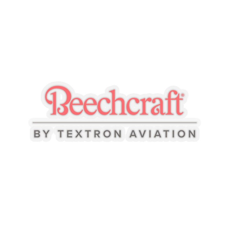 Beechcraft Aircraft Vinyl Sticker | Pilot Sticker | Airplane Sticker ...