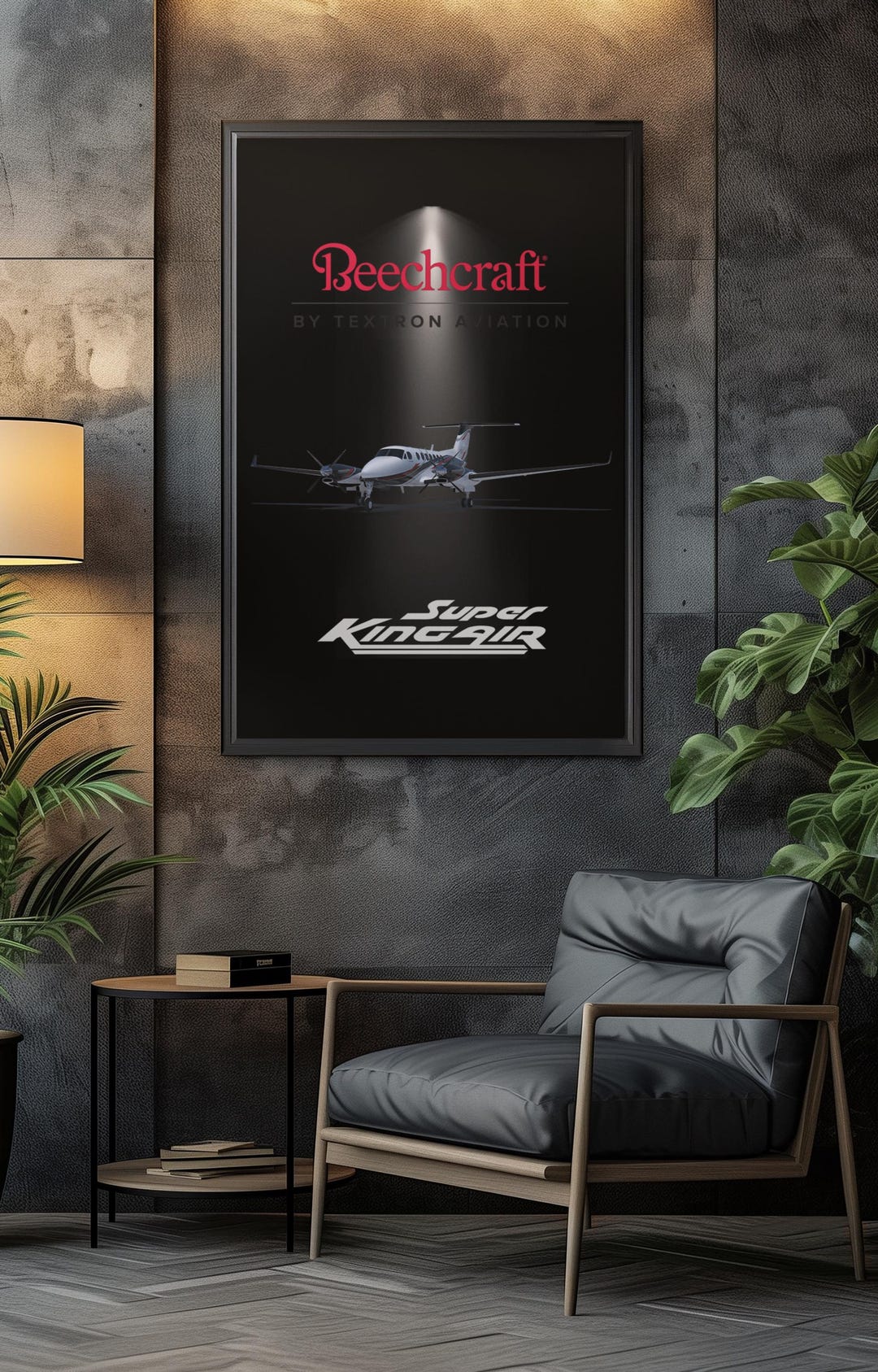 Beech Super King Air Poster | Aviation Wall Art | Aviation Poster ...