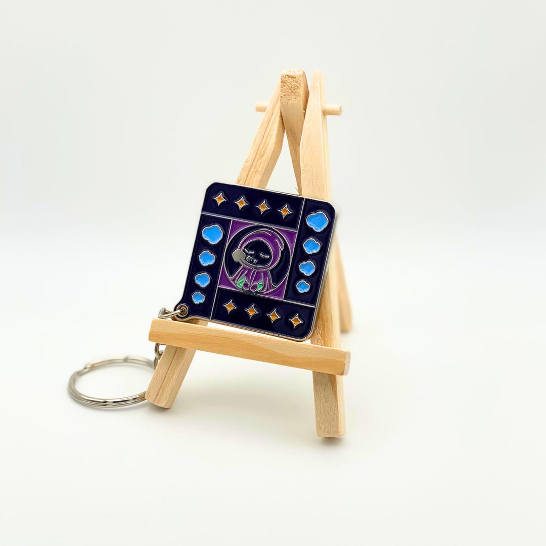 Box Breathing Keychain - Etsy