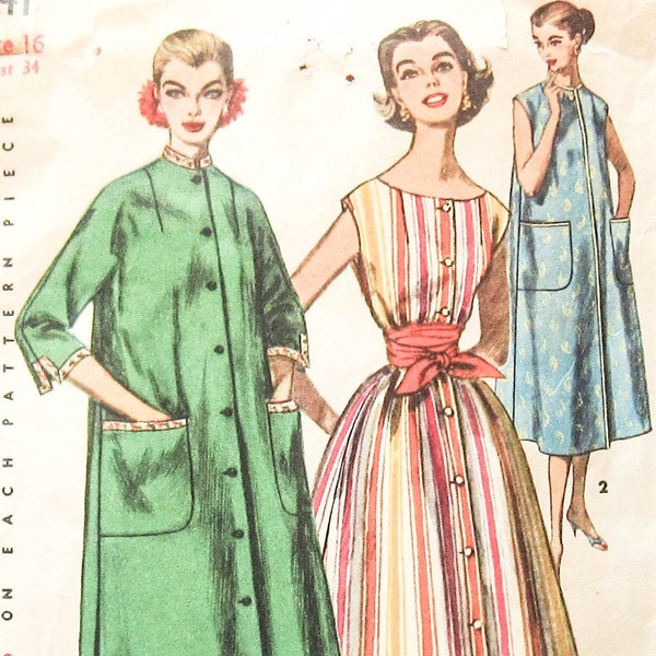 Housecoat Patterns - Etsy