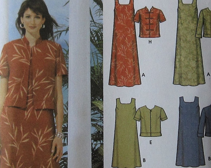 Dress and Jacket Sewing Pattern UNCUT Simplicity 5959 Sizes 8-14 - Etsy