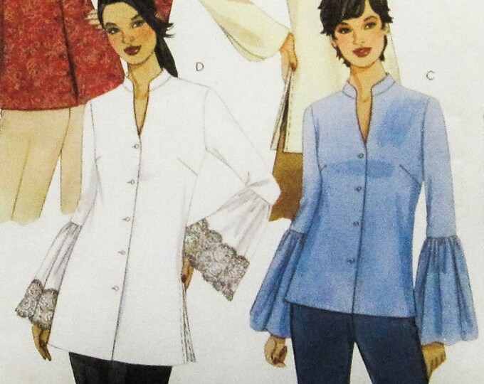 Tunic Sewing Pattern UNCUT Mccalls 4148 Womens Size 4 6 8 10 Top Bell ...