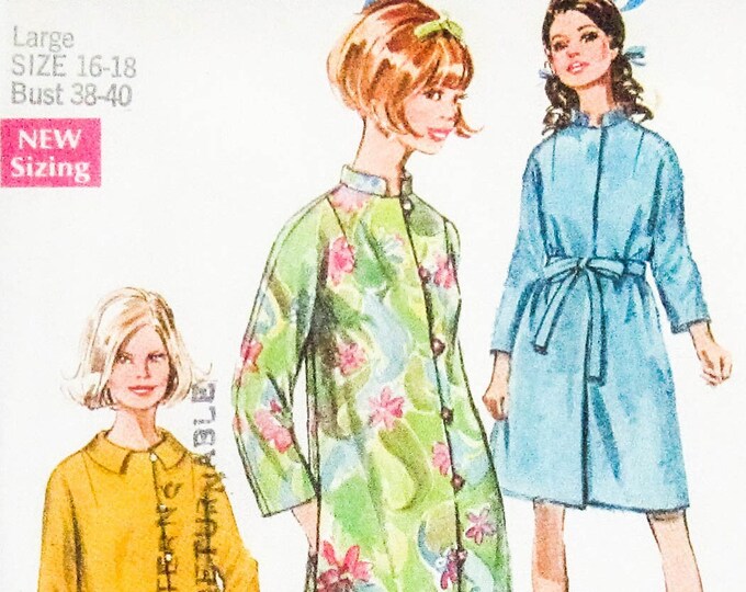 Vintage Sewing Pattern UNCUT Simplicity 7958 Size 16-18 Robe - Etsy