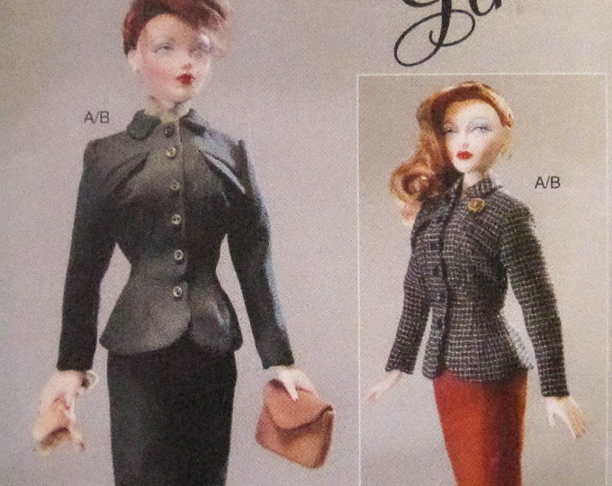 GENE Doll Clothes Sewing Pattern UNCUT Vogue V311 Jacket Skirt - Etsy