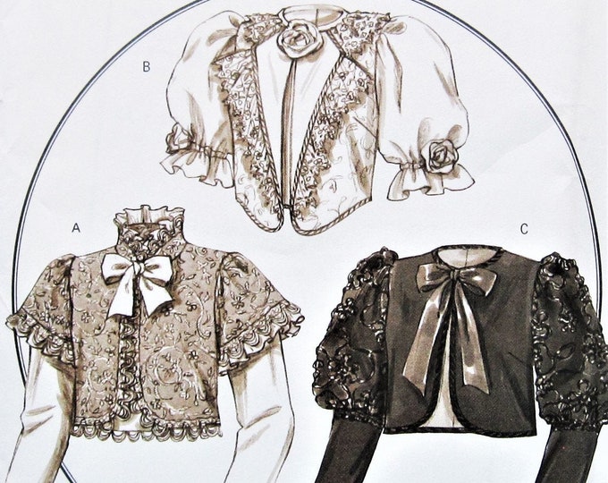 Victorian Jacket Sewing Pattern UNCUT Butterick B4952 Sizes 6-12 - Etsy