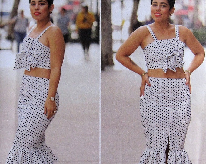 Skirt and Top Sewing Pattern UNCUT Simplicity 8394 Sizes 20w-28w - Etsy