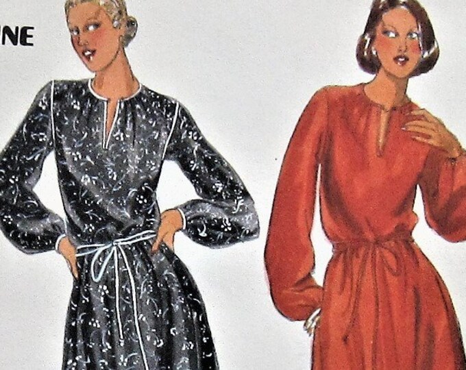 Vintage Dress Sewing Pattern UNCUT Butterick 5677 Size 12 - Etsy