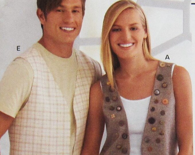 Vest Sewing Pattern UNCUT New Look 6036 Sizes 6-16 - Etsy