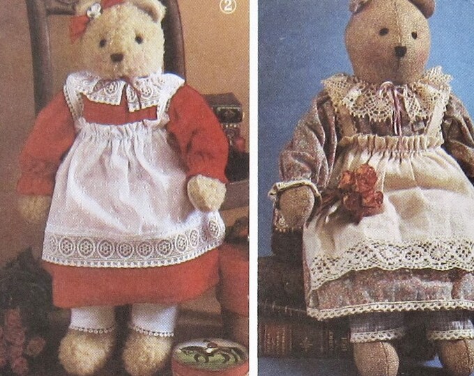 Teddy Bear and Clothes Sewing Pattern UNCUT Simplicity 7649 - Etsy