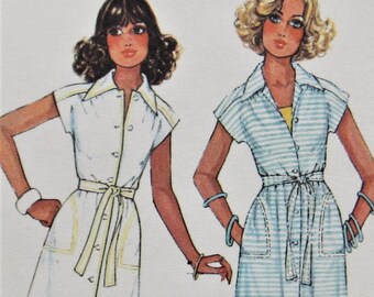 Vintage Dress Sewing Pattern UNCUT Butterick 5677 Size 12 - Etsy