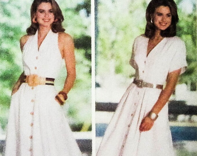 Dress Sewing Pattern 90s UNCUT Butterick 6045 Womens Size 14-18 - Etsy
