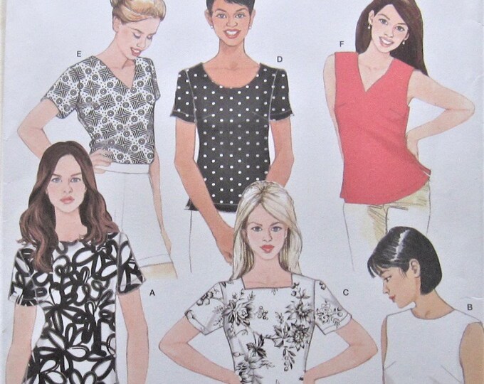Top Sewing Pattern UNCUT Simplicity 8061 Sizes 16-24 - Etsy