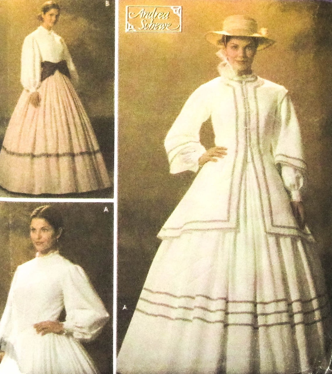 Southern Belle Costume Sewing Pattern Womens Size 20-26 UNCUT ...