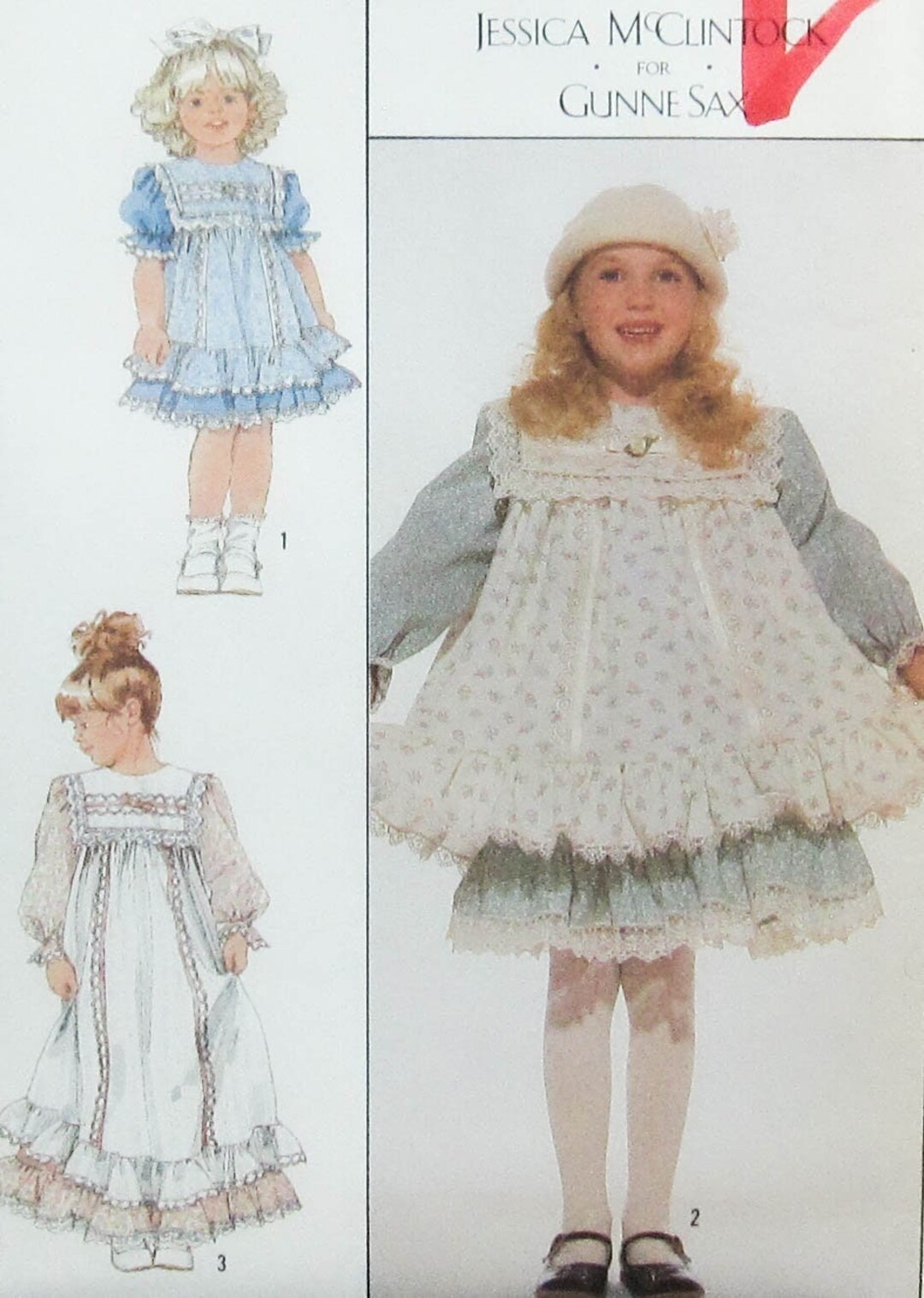 Girls Sewing Pattern UNCUT Simplicity 8881 Child Size 5 Dress - Etsy