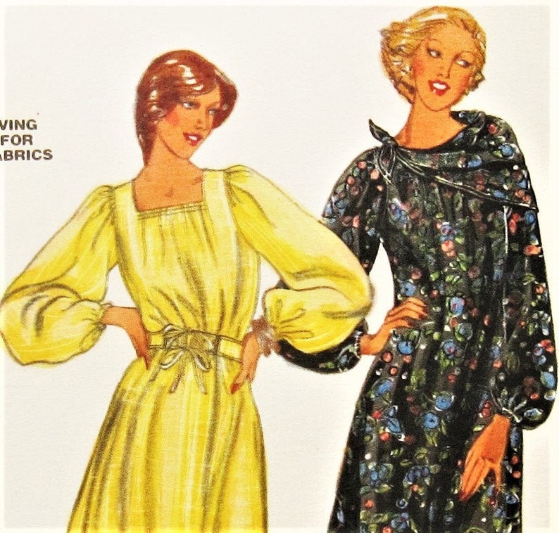 Dress and Top Sewing Pattern UNCUT Butterick 6029 Size 10 | Etsy