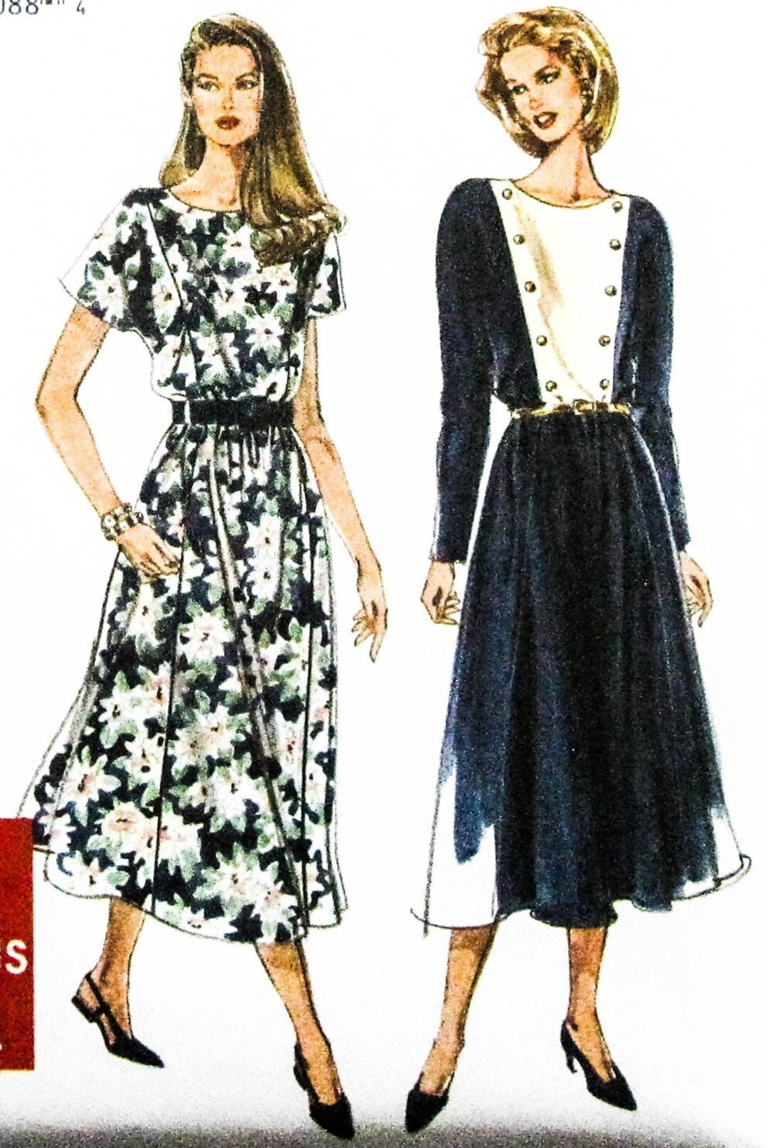 Simplicity Sewing Pattern 9740 UNCUT Size 10-20 Dress - Etsy