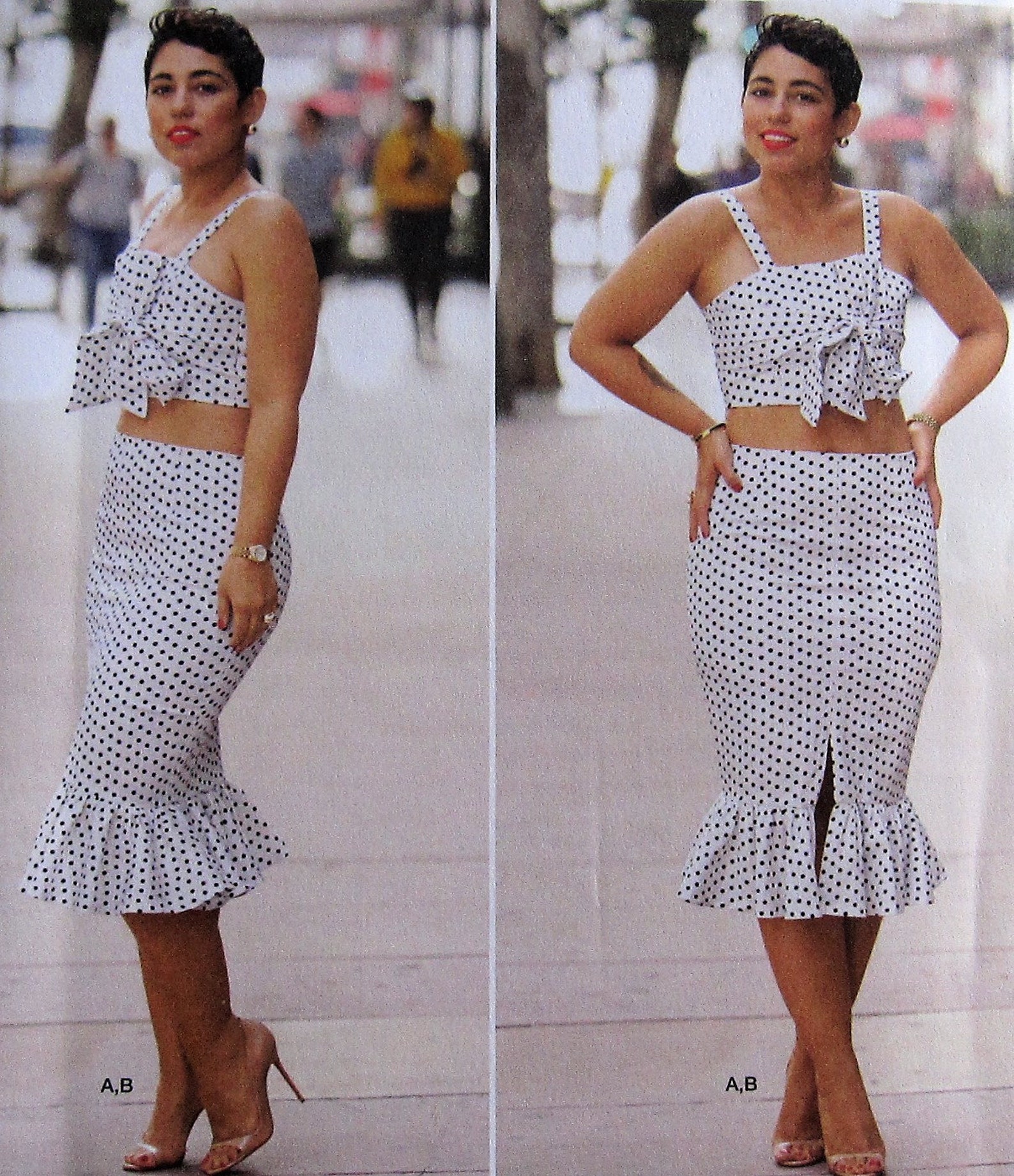 Skirt and Top Sewing Pattern UNCUT Simplicity 8394 Sizes | Etsy