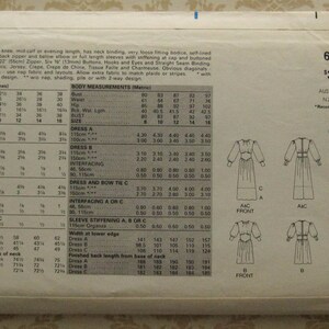 80s Vintage Sewing Pattern UNCUT Butterick 6207 Womens Size 10 - Etsy