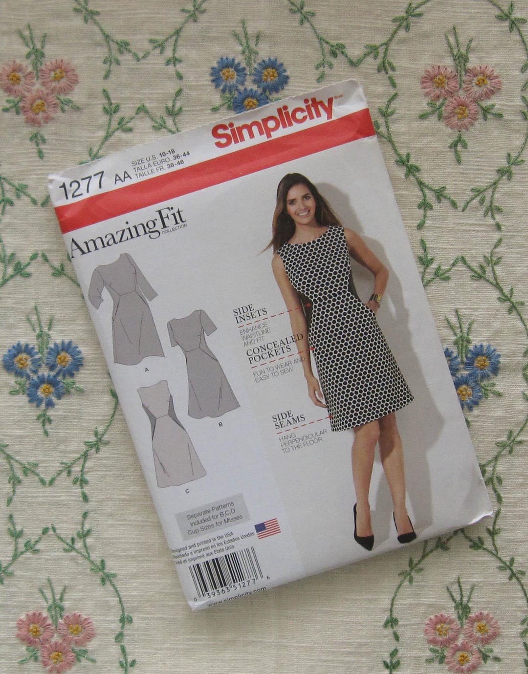 Simplicity Sewing Pattern UNCUT 1277 Womens Size 10 12 14 16 18 Summer ...