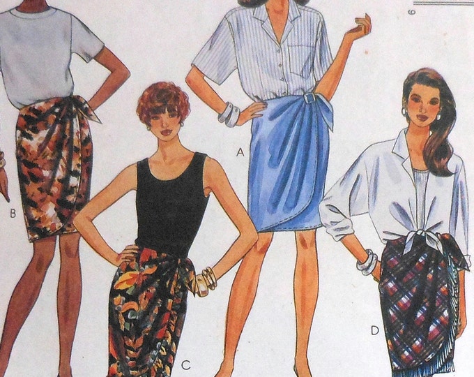 Sarong Skirt Sewing Pattern UNCUT Mccalls 6526 Womens Sizes 8-12 - Etsy