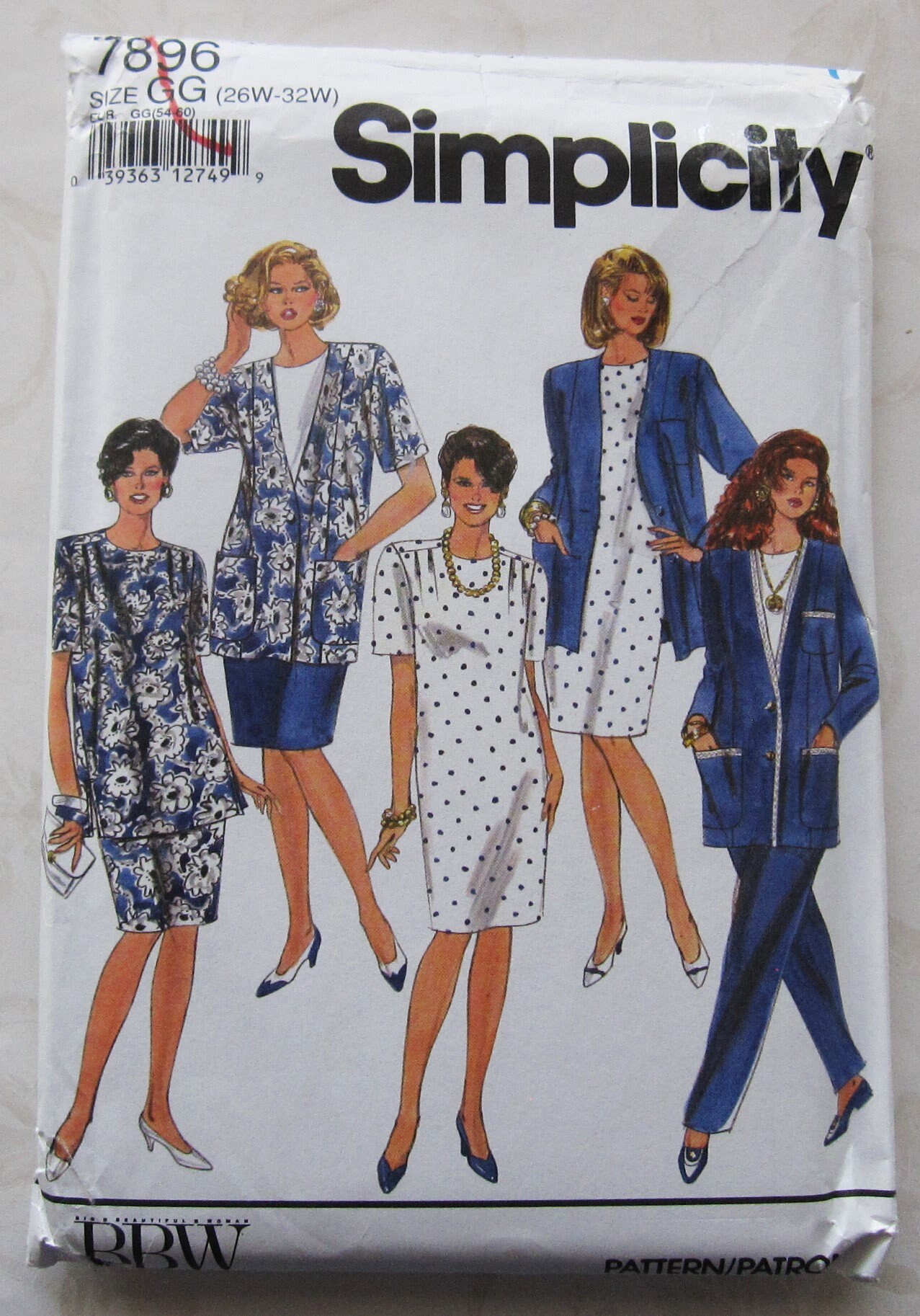 Dress Tunic Jacket Pants Sewing Pattern UNCUT Simplicity 7896 - Etsy