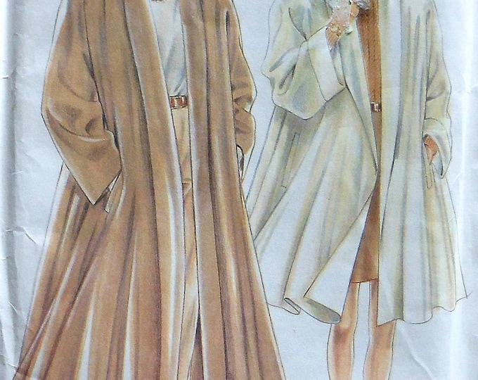 Swing Coat Sewing Pattern UNCUT New Look 6938 Sizes 8-18 - Etsy