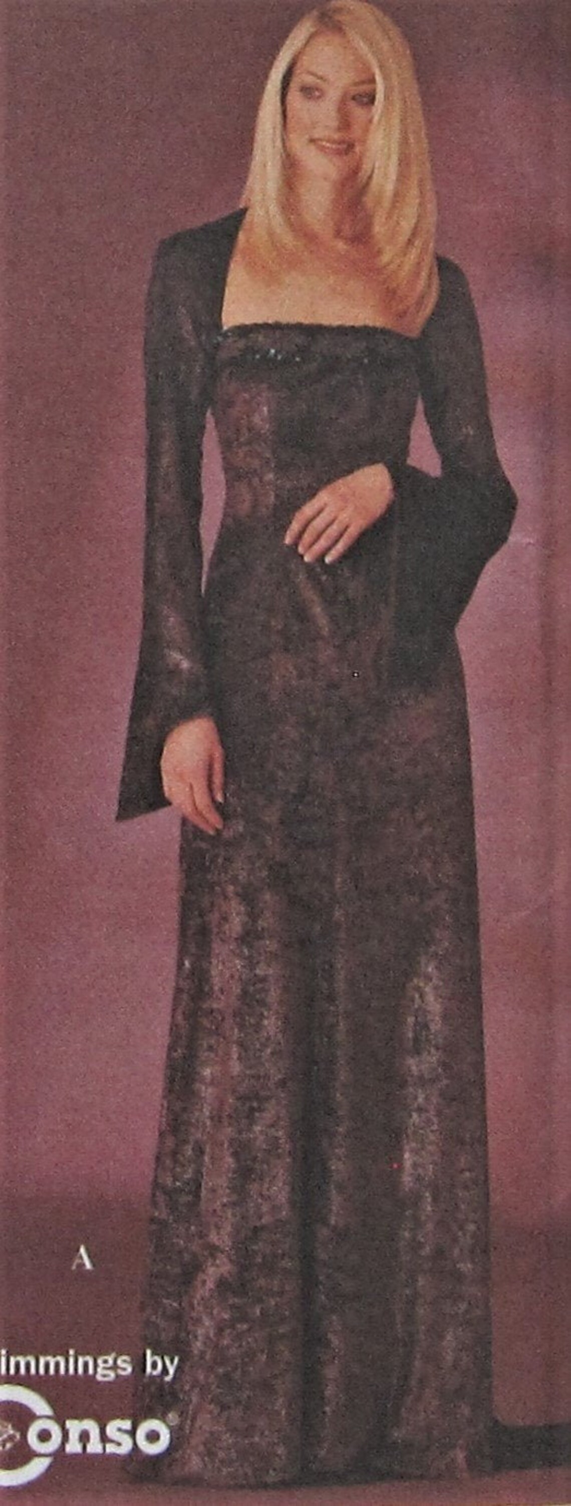 Gown Sewing Pattern UNCUT Simplicity 8839 Sizes 8-18 | Etsy