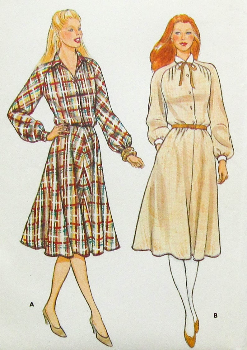Vintage Sewing Pattern UNCUT Butterick 4161 Size 12 Dress - Etsy