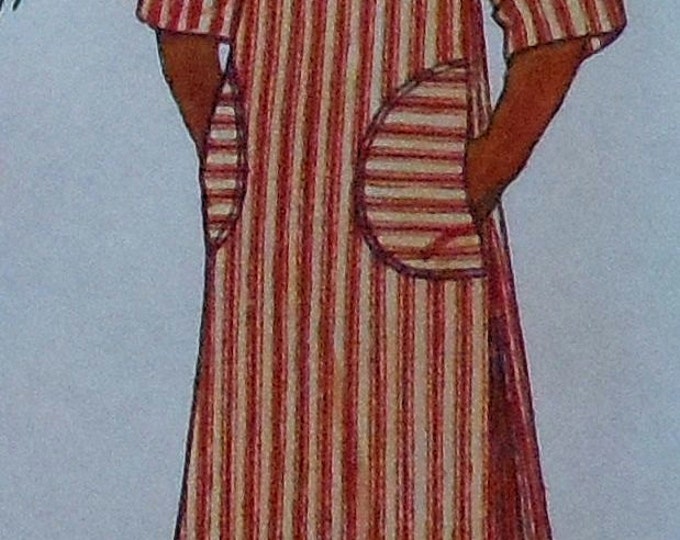 Vintage Men's Basic Caftan Sewing Pattern UNCUT Simplicity 6835 Size ...