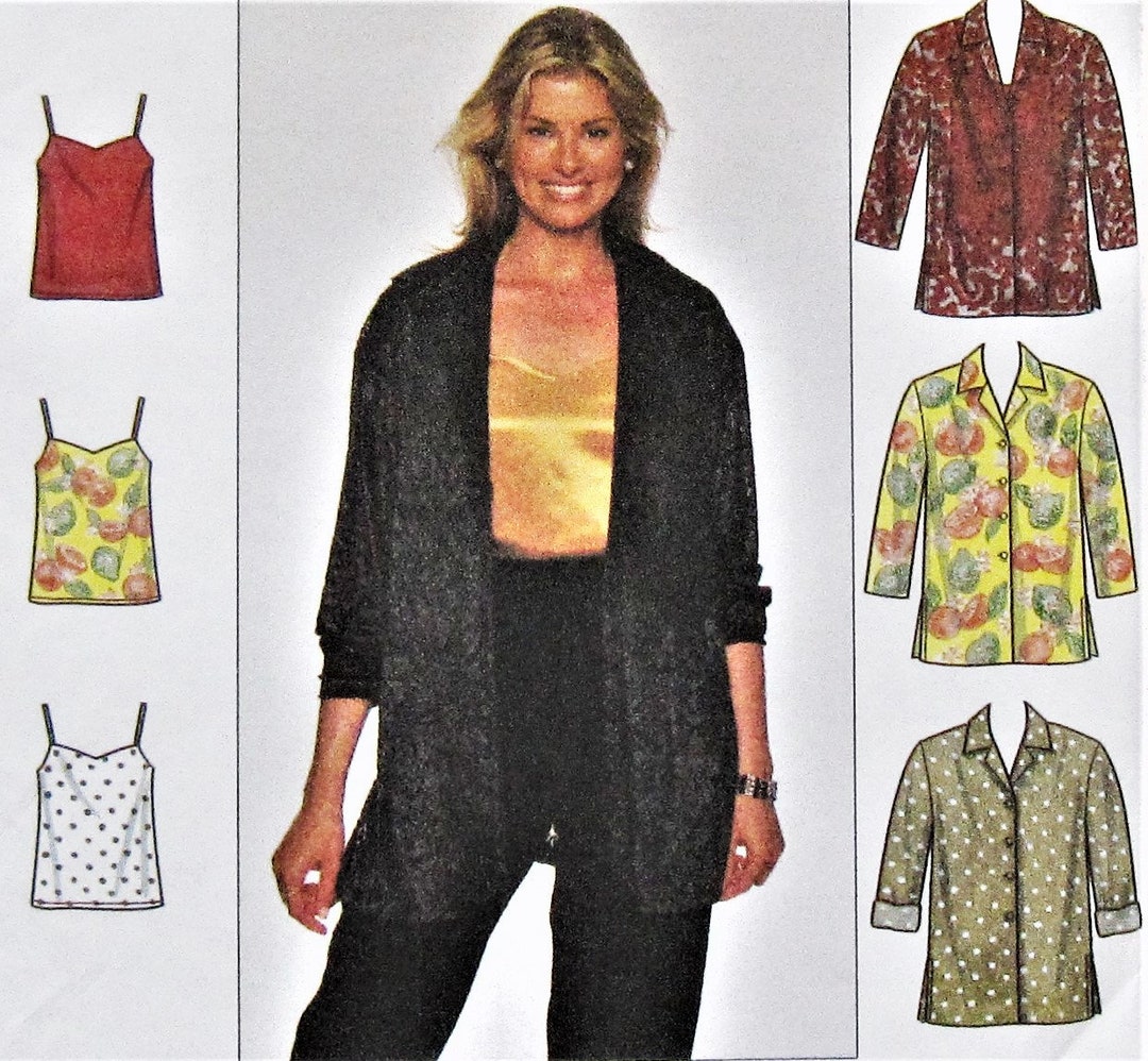 Shirt and Camisole Sewing Pattern UNCUT Simplicity 7883 Sizes - Etsy.de