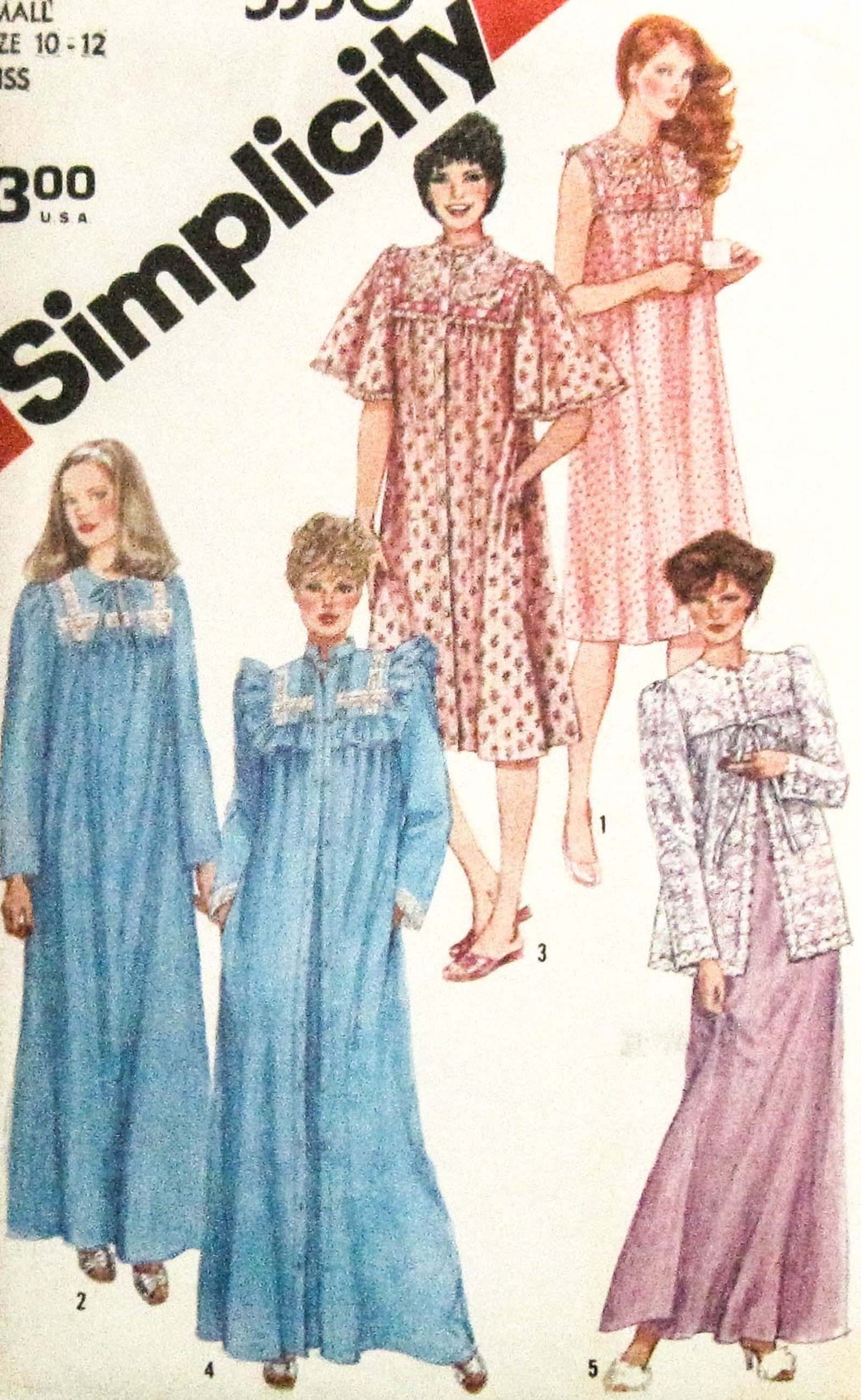 Vintage Sewing Pattern UNCUT Simplicity 5330 Sizes 10-12 | Etsy