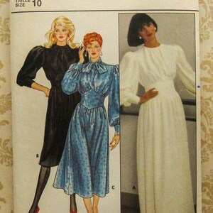 80s Vintage Sewing Pattern UNCUT Butterick 6207 Womens Size 10 - Etsy