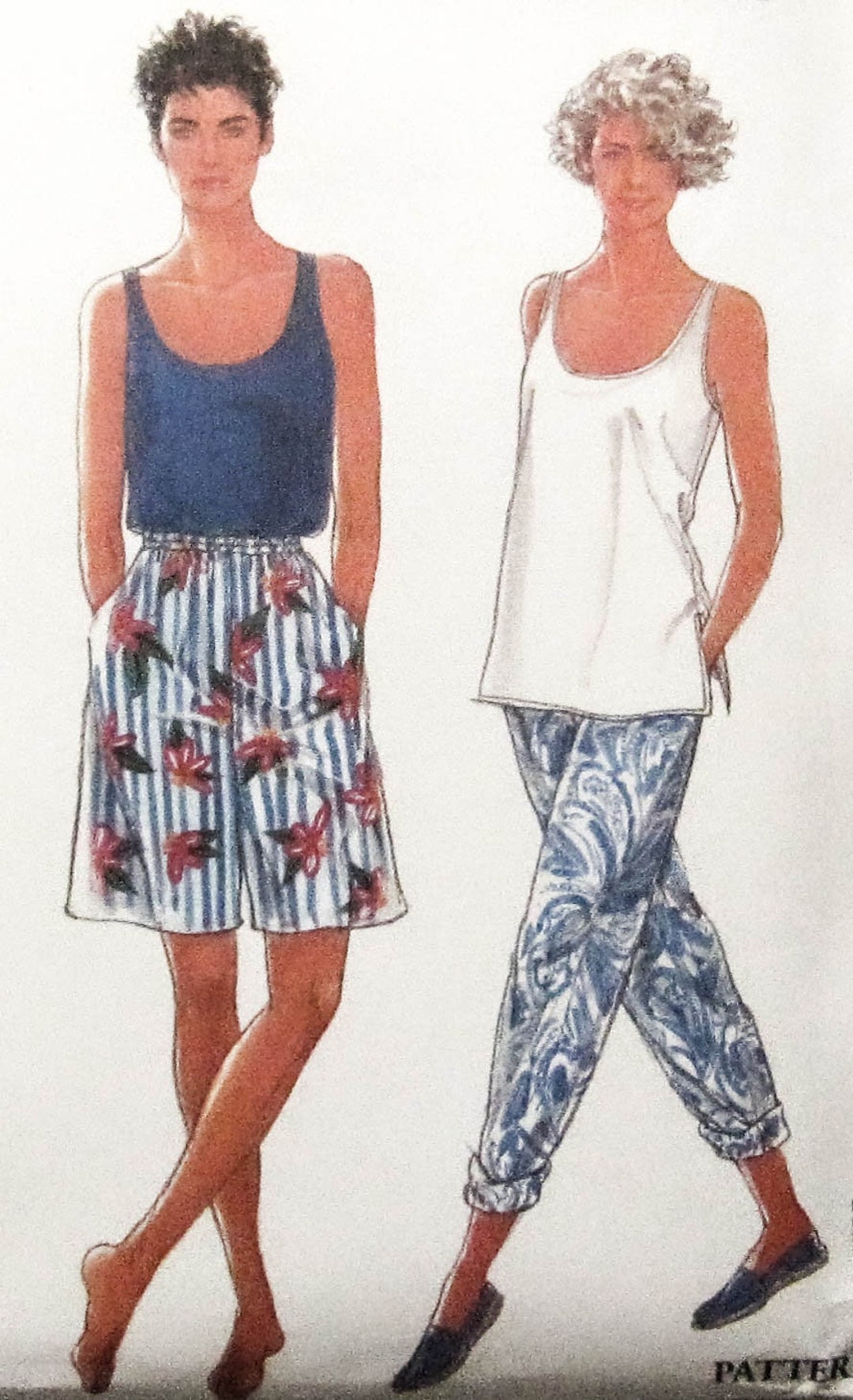 Simplicity Sewing Pattern UNCUT 9819 Sizes 10-20 Top Shorts - Etsy