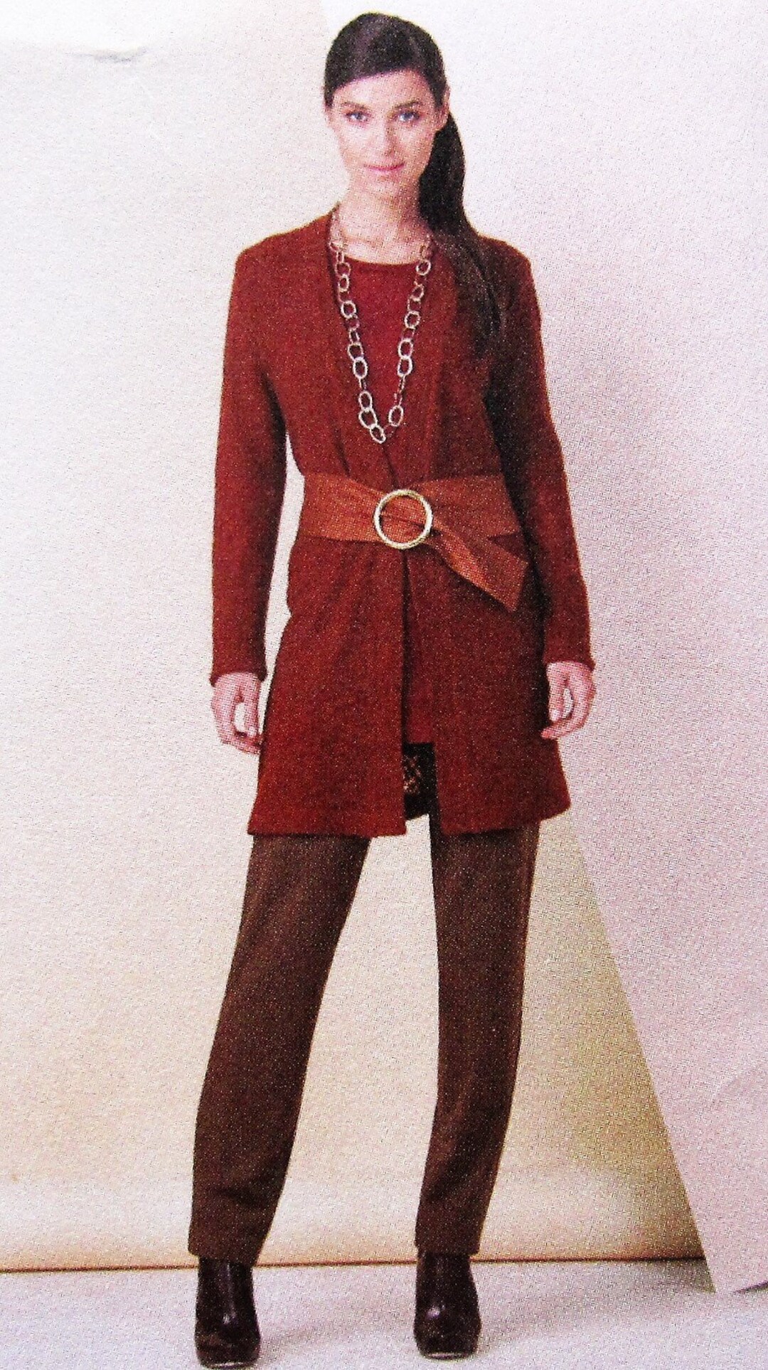 Tunic Jacket Vest Pants Sewing Pattern UNCUT Simplicity 1593 Sizes 20 ...