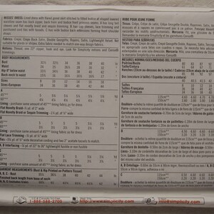 Gown Sewing Pattern UNCUT Simplicity 8839 Sizes 8-18 | Etsy