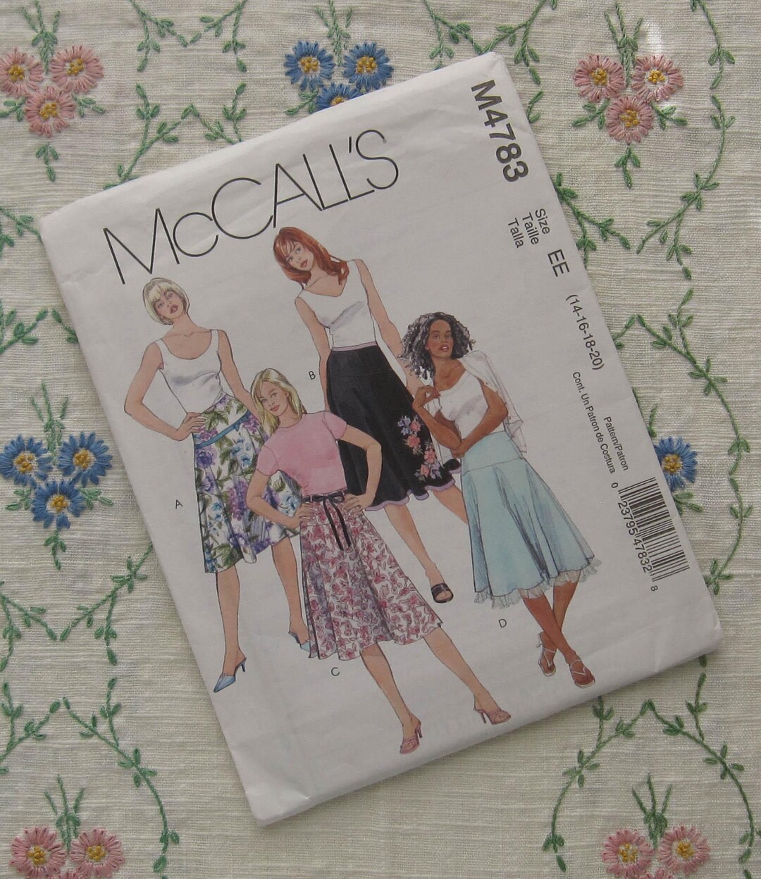 Mccalls Sewing Pattern UNCUT M4783 Sizes 14 16 18 20 Summer Spring ...