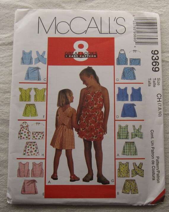 Kits & How To Craft Supplies & Tools McCalls 9369 Complete Uncut ...