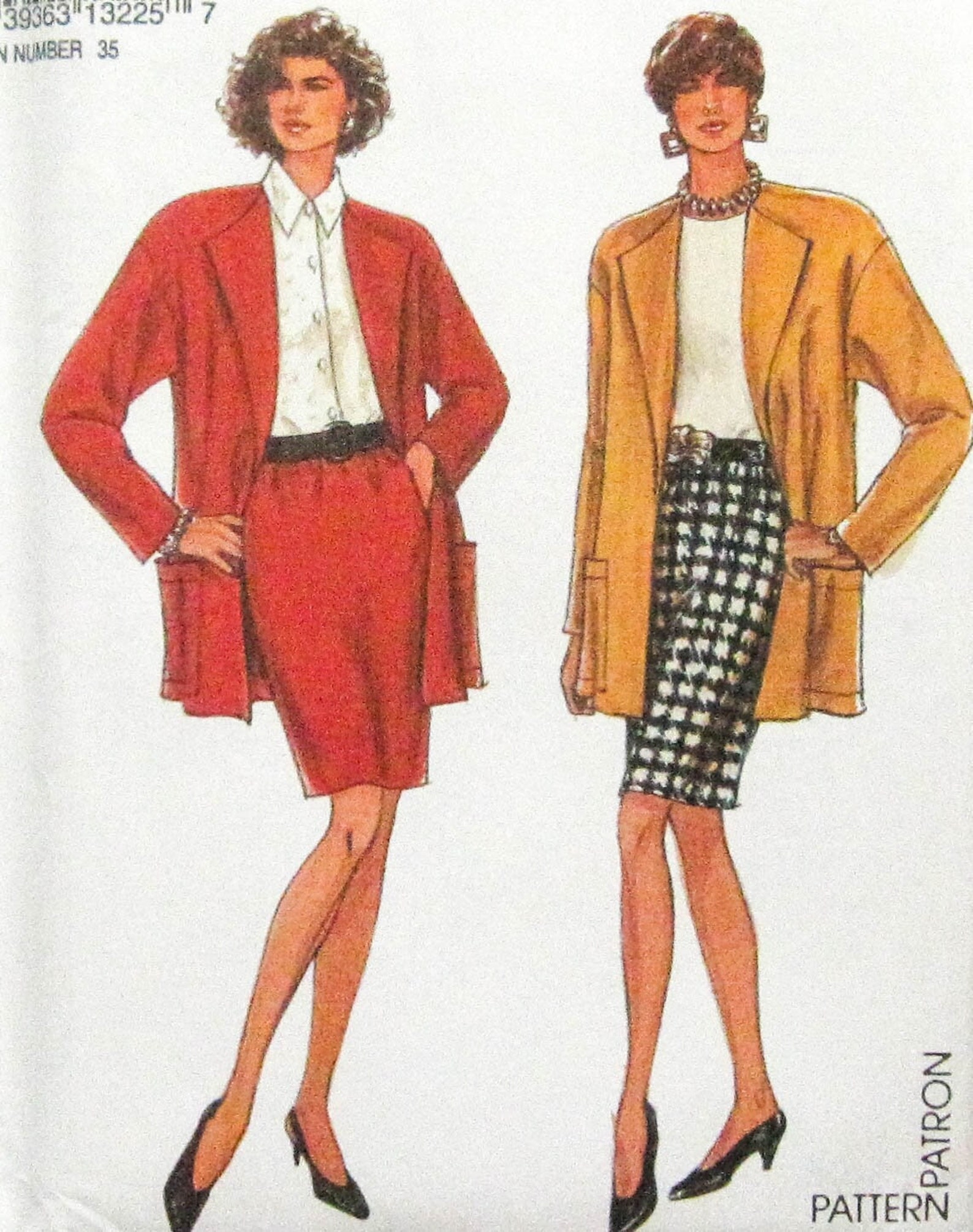 Simplicity Sewing Pattern UNCUT 8083 Sizes 8-20 Jacket Skirt | Etsy