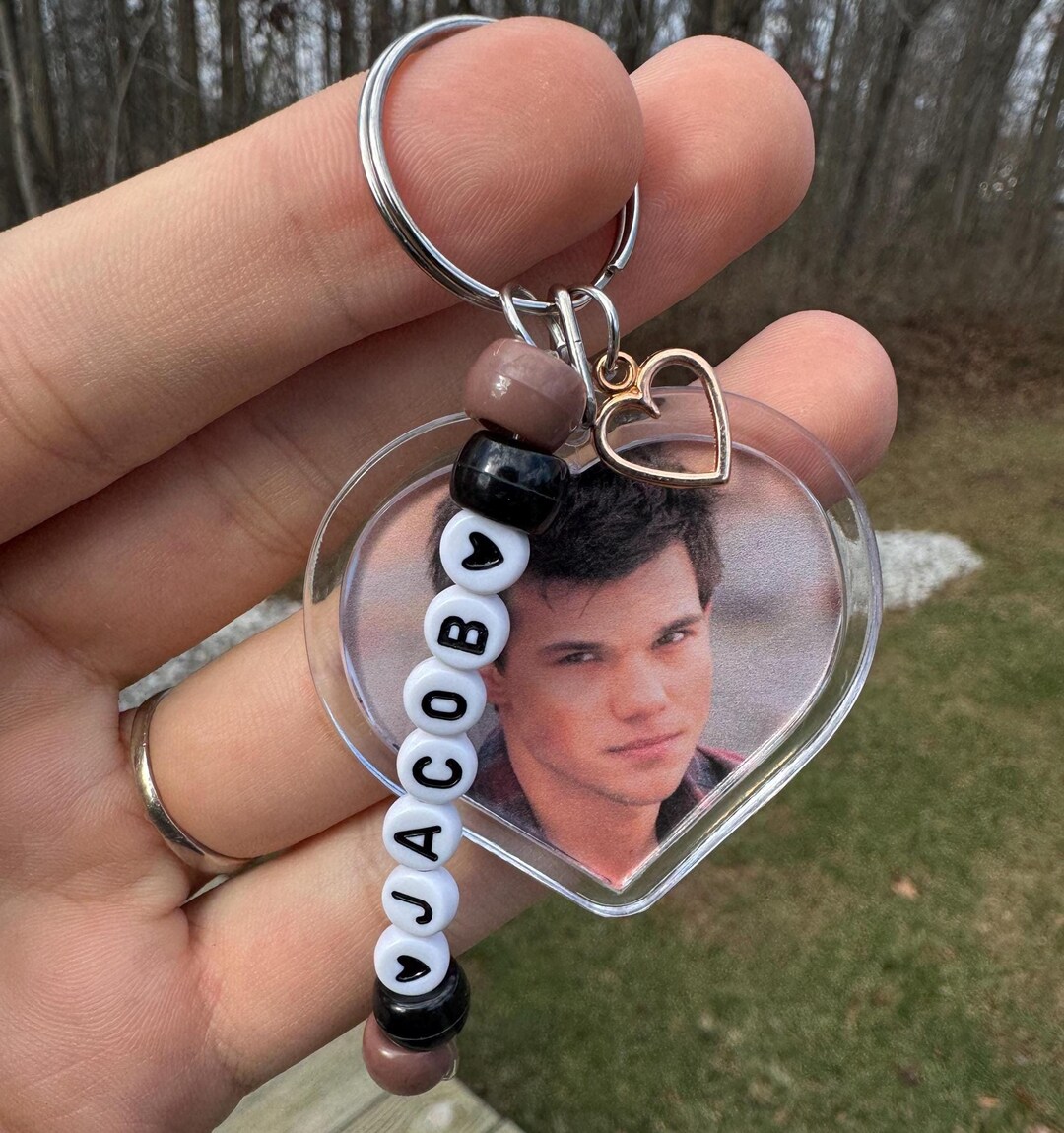 Twilight Jacob Black Keychain - Etsy
