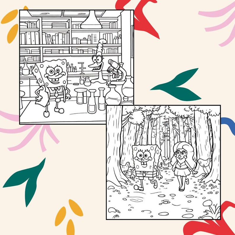 Spongebob Squarepants Cheerful Adventures Join on Their Exciting ...