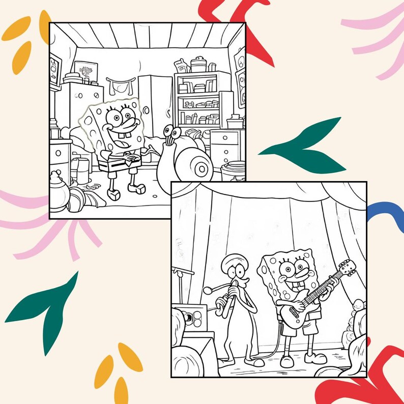 Spongebob Squarepants Cheerful Adventures Join on Their Exciting ...