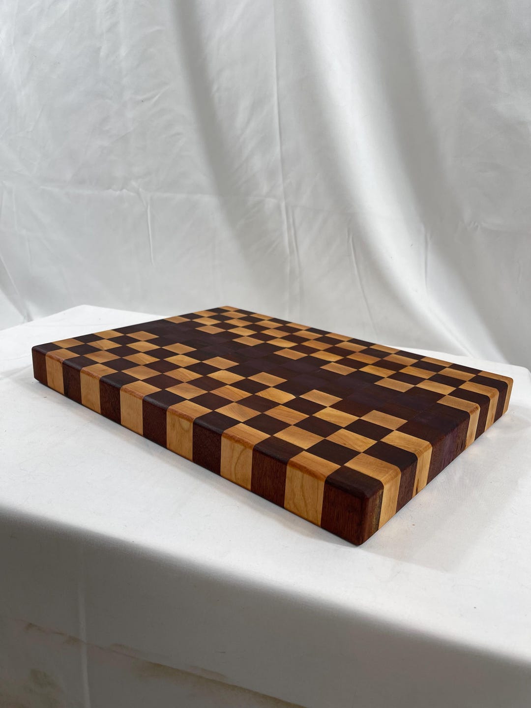 Checkerboard Butcher Block - Etsy