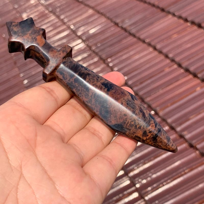 Red Obsidian - Etsy