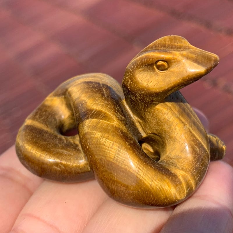 Carved Snake - Etsy
