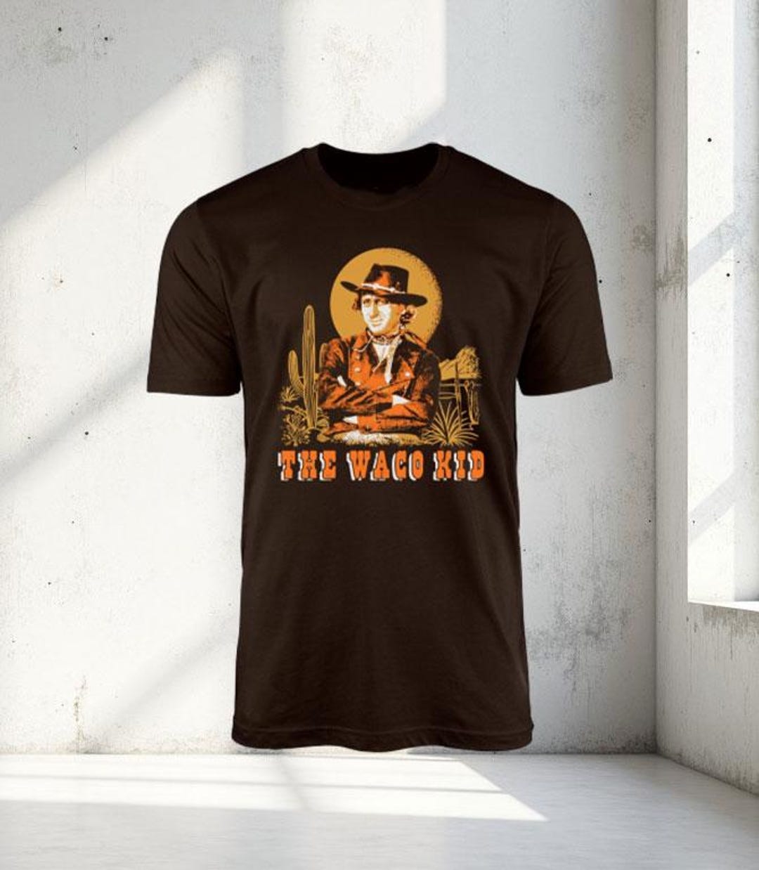 The Waco Kid T-shirt, Funny Cowboy Graphic Tee, Wild West Movie ...
