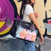 Large Ita Bag: Clear Window Pin Display, Crossbody Style - Etsy