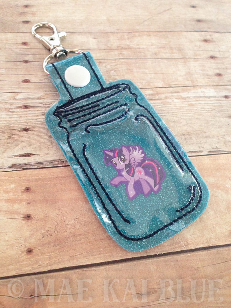 Mason Jar Personalized Snaptab Keychain Keyfob Bagtag | Etsy