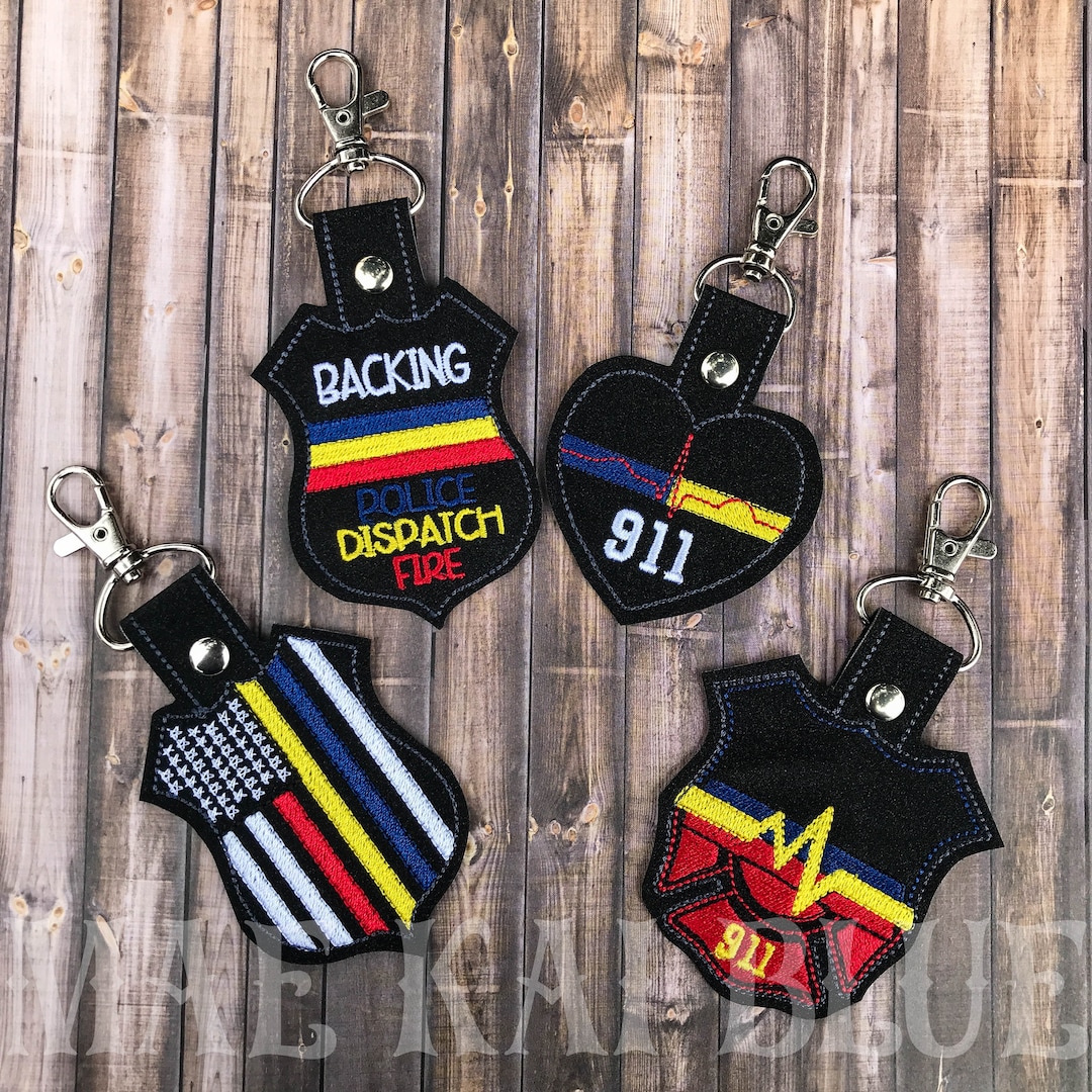 Local Heros | 911 - Dispatch - Dispatchers First Responders - Keychain ...