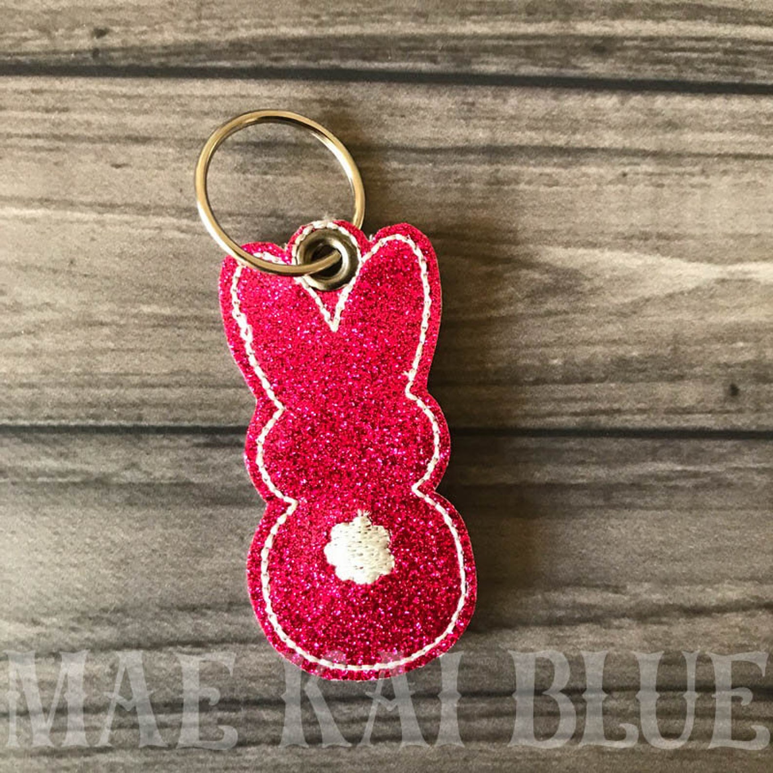 Bunny Bum | Peeps - Keychain - Keyfob - Bagtag - Etsy
